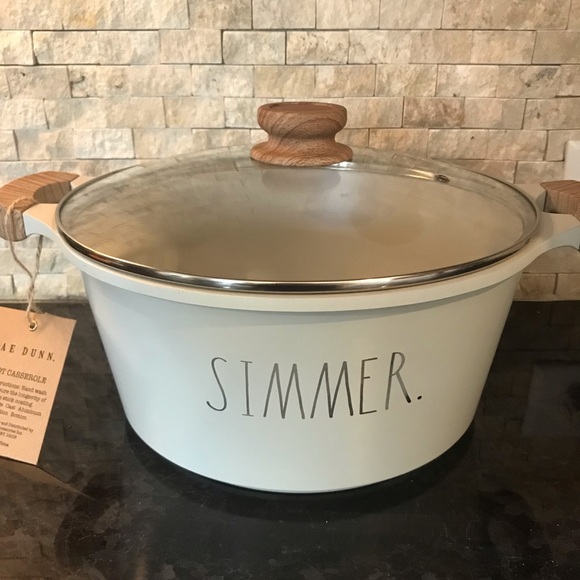 Rae Dunn | Kitchen | Rae Dunn Simmer 75 Quart Pot With Lid | Poshmark